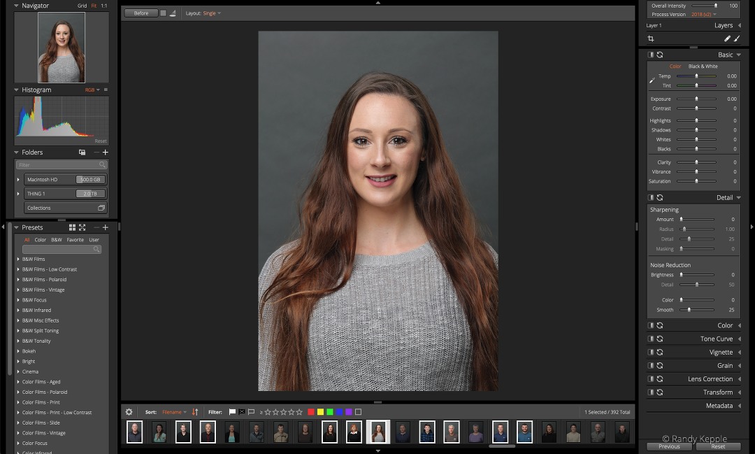 Headshots Workflow in Exposure - Exposure Software