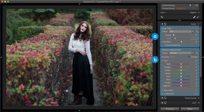 Color Panel User Guide - Exposure Software